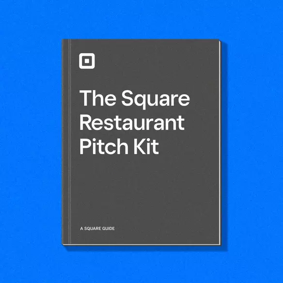 The Square Restaurant Pitch Kit | Square